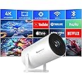 Smartbarry™ 4K 1080P Mini Projector with WiFi & Bluetooth – Portable ...