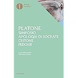Apologia di Socrate Critone. Testo greco a fronte : Platone, Valgimigli ...