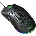 Amazon.in: Buy HXSJ J900 USB Wired Gaming Mouse RGB Gaming Mouse with Six Adjustable DPI ...