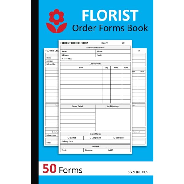 Florist Special Order Format