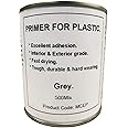 1 x 500ml Light Grey Plastic Primer Paint GRP Fiberglass Boat Caravan ...