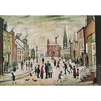 LS Lowry Art Print, At the Seaside (60 x 70cm Art Prints/Posters ...