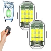 Auto Fernbedienung Blitzlicht, Drahtloses LED-Blitzlicht mit hoher Helligkeit, 7-farbiges LED ...