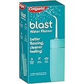 Colgate Blast Cordless Water flosser (White) | Blast Away Plaque ...