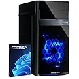 HYPER BYTE® Office Pc - Ordinateur avec Intel Quad Core i5 a 3,6 GHz ...