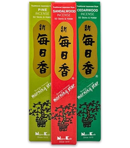 Nippon Kodo Ka-fuh Hinoki Incense SEIUN Chrysanthemum Joss Sticks (110g ...