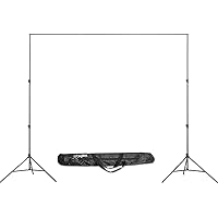 HIFFIN® Studio Background Stand Kit (9ft X 9ft) for Backdrop ...