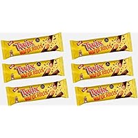 Twix Wafer Rolls 22.5g (2 x Wafers) – 6 Pack | Crispy Chocolate-Coated Wafer Sticks with Caramel ...