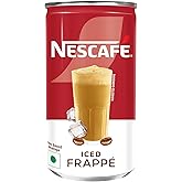 Nescafe Café-Style Cold Coffee, Iced Latté, 170ml, (Pack of 4), Liquid ...