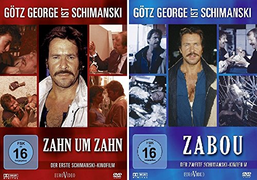 Götz George - Schimanski - 2 DVD Set (Zahn um Zahn + Zabou) - Deutsche Originalware [2 DVDs ...