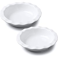 Wm Bartleet & Sons Traditional Porcelain Round Deep Pie Dish with ...