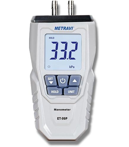 Digital Manometer Homaisson Smart Manometer - Digital Pressure Gauge ...