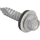 TechFast Sheet to Timber Roofing Screws | 6.3 x 80mm | Elementech | Box 100 : Amazon.co.uk ...