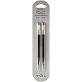 TUL® Gel Pen Refills, Medium Point, 0.7 mm, Black Ink, Pack Of 2 ...