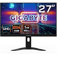 Gigabyte M27U 27" 160Hz 2160P UHD-KVM Gaming Monitor, 3840 x 2160 4k SS ...