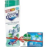 Dermicool Menthol Regular Prickly Heat Powder – 150g (Pack of 2 ...