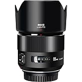 Canon EF 85 mm f/1.8 USM Prime Lens for Canon DSLR Camera - Black ...