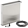 OASE 70775 Waterfall Kit 60 - rostfreier Edelstahl-Wasserfall (60 cm ...