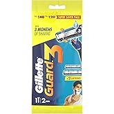 Gillette Guard 3 Single Razor with 8 Blades Pack. : Amazon.in: Health ...