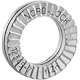 Nord-Lock Wedge Locking Washers - Steel (Delta Protekt) Washer, Vibration Resistant Safety ...
