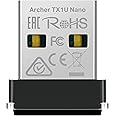 Amazon.in: Buy TP-Link Archer TX1U Nano AX300 Wi-Fi 6 Wireless USB Adapter, 300 Mbps, MU-MIMO ...