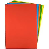 10 Colours, A4 120gsm Coloured Art Paper - Assorted Pack, 100 sheets ...