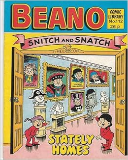 Beano Comic Library No. 112: Snitch And Snatch Stately Homes: Amazon.co ...