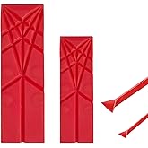 2Pcs Polygons Flat 3-in-1 Measuring Spoons, Multifunction Folds Flat ...