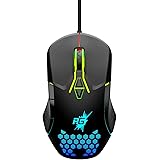 Amazon.in: Buy Redgear A-20 Wired Gaming Mouse with RGB and Upto 4800 dpi for Windows PC Gamers ...
