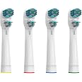 Smartroics 8 Pcs Dual Clean Replacement Toothbrush Heads Compatible ...