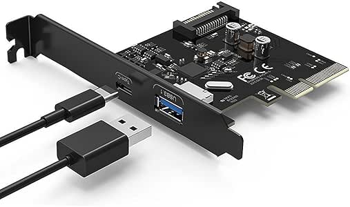Carte PCI-Express USB 3.1 & Type C: Amazon.fr: Informatique