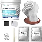 Tolrobts Hands Casting Kit Couples 3D Hand Molding Kit for Adults ...
