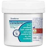 Zeroderma Zeroderm Ointment, Rich 3-in-1 Emollient, Soap Substitute ...