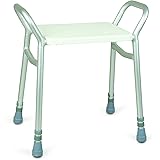 Homecraft Sherwood Folding Perching Stool, Height Adjustable Shower ...