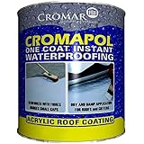 Cromapol Acrylic Waterproofing Coating Grey - 5 KG : Amazon.co.uk: DIY ...