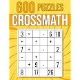 300 Puzzles Math CrossWord: Timed CrissCross Addition, Subtraction ...