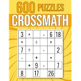 300 Puzzles Math CrossWord: Timed CrissCross Addition, Subtraction ...