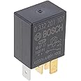 Bosch 0332201107 Micro Relay 12V 30A, IP5K4, Operating Temperature from -40 Degree to 100 Degree ...