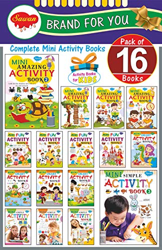 Buy Complete Mini Activity Books Combo | Pack of 16 Activity Learning ...
