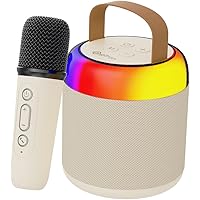 Portronics Dash 3 16W Bluetooth Speaker with Wireless Karaoke Mic, 5 Hours Playtime, Multicolor ...