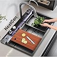 NextGen Ss Digital Integrated Multifunction Matt Finish Sink,Waterfall ...