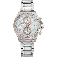Titan Quartz Chronograph Blue Dial Stainless Steel Strap Watch for Men ...