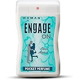 Engage ON Cool Marine Pocket Perfume For Men, Citrus & Fresh Fragrance Scent, Skin Friendly ...