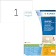 HERMA Self Adhesive Multipurpose Labels - 400 Sheets, A5 Size, White ...