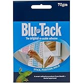 Bostik Blu Tack, Multipurpose Reusable Adhesive, Clean, Safe & Easy to ...