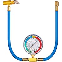 LOVOICE Air Con Regas Kit, R134a Recharge Kit For Car, Reusable Car AC ...