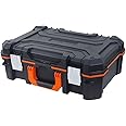 Tactix Tool Box, Removable Dividers, 2 Extra Compartments in The Lid ...