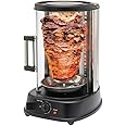 Electric Rotating Vertical Rotisserie Grill Doner Kebab Fish Skewer ...