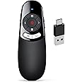 USB C Presenter, Kabellose 2.4 GHz Powerpoint Fernbedienung, Pointer ...