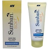 Sunban Soft Gel Nano Zinc Dry Touch Non Comedogenic Broad Spectrum SPF ...
